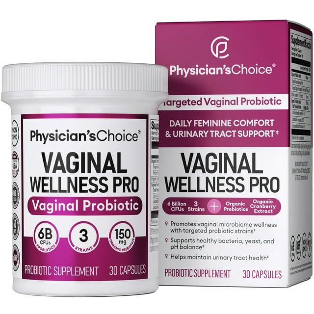 Physician's Choice Vaginal Wellness Pro, Holistic Feminine and Urinary ...