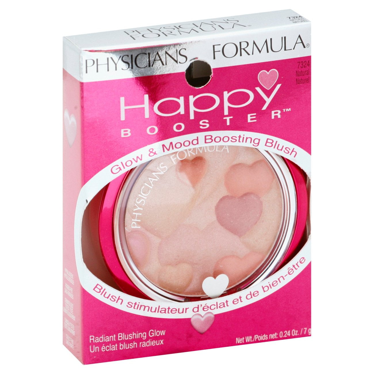 Physicians Formula Happy Booster 7324 Natural Glow & Mood Boosting Blush - Walmart.com