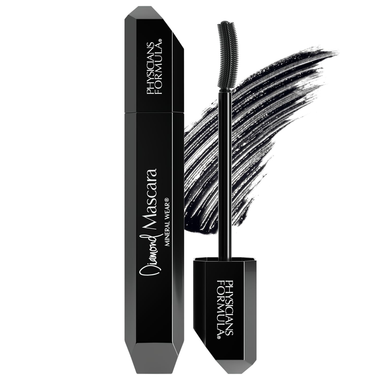 Physicians Formula Mineral Wear Diamond Mascara, Black Diamond ...
