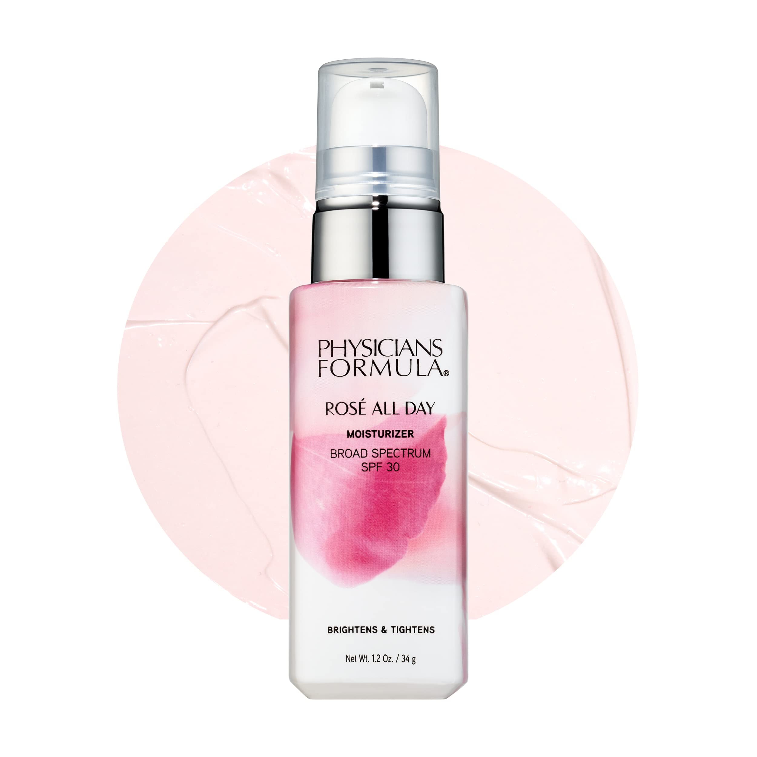 Physicians Formula Rosé All Day Face Moisturizer, Clean Beauty, Oil ...