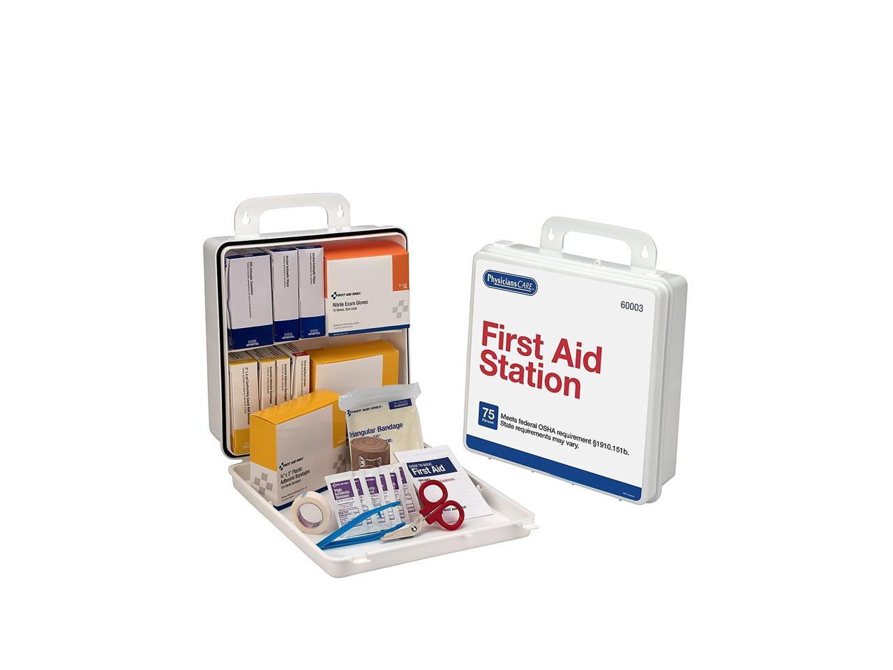 Physicianscare Office First Aid Kit for Up to 75 people 312 Pieces/Kit ...