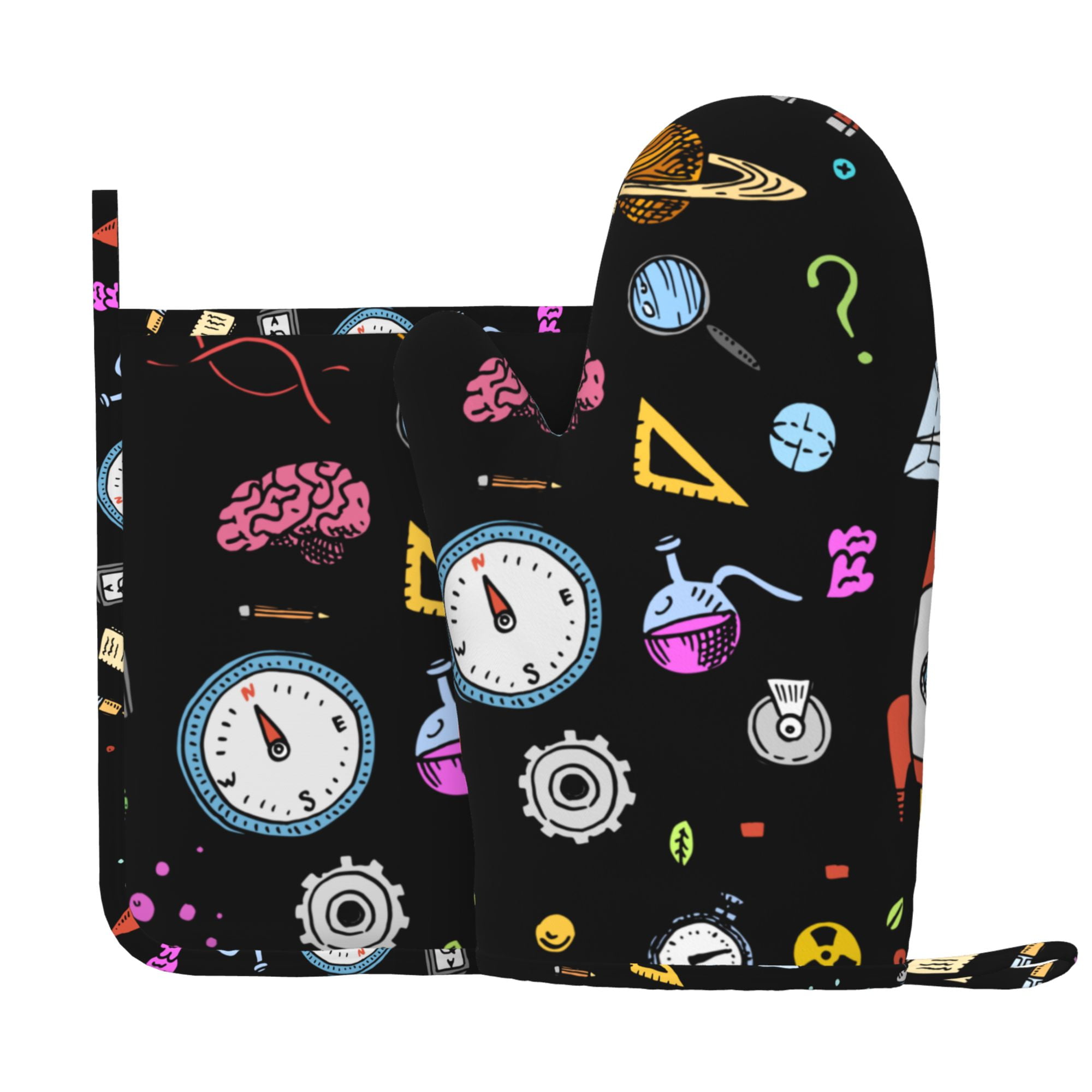 Physics And Mathematics Chemistry And Biology Oven Mitts Pot Holders ...