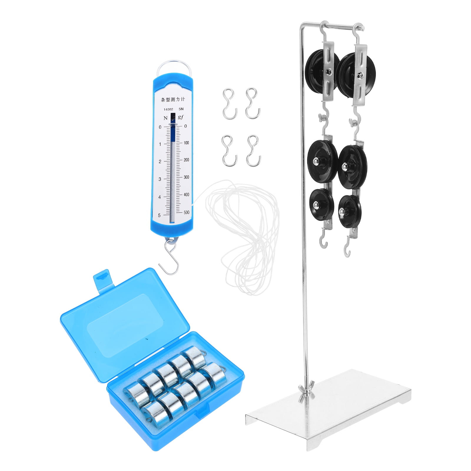 Physics Experiment Pulley Lab Systems Gears Kids Child Silver - Walmart.com