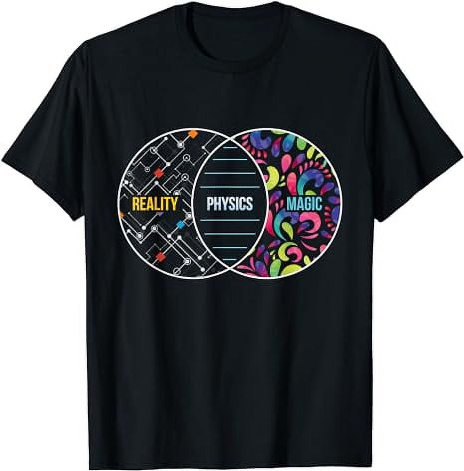 Physics Like Magic But Real - Funny Physics Pun T-Shirt - Walmart.com