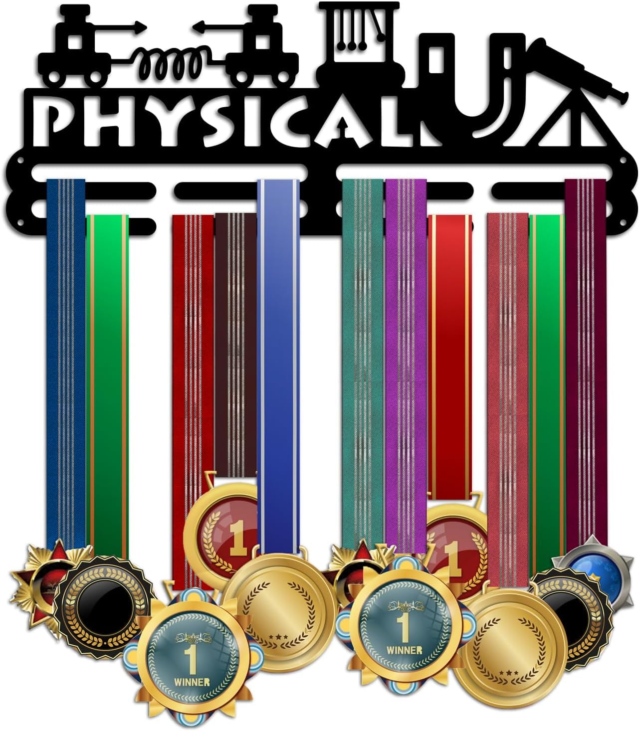 Physics Medal Hanger Display Study Theme Awards Display Stand Medal ...
