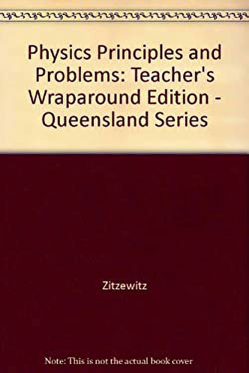 Pre-Owned Teacher's Wraparound Edition - Queensland Series (Physics ...