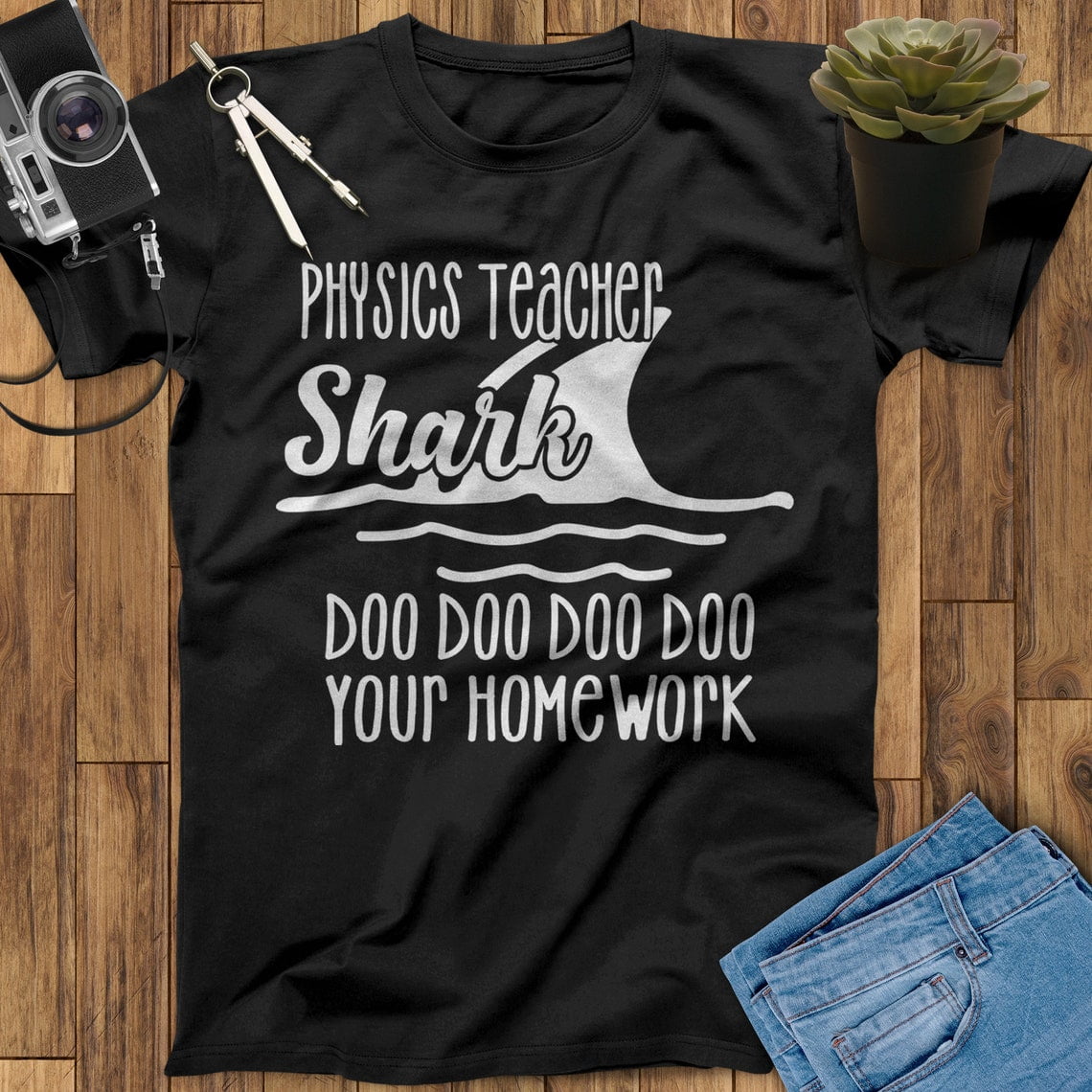 Physics Teacher Shark Teacher Shirt, Teacher Appreciation Gift, Back To ...