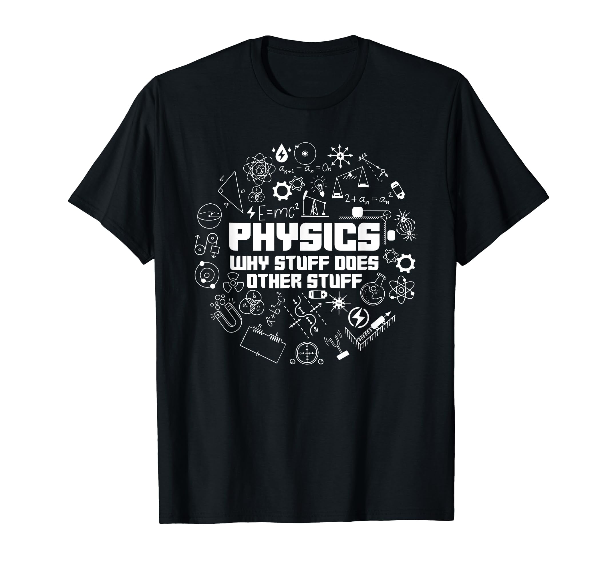 Physics Why Stuff Does Other Stuff - Science Nuclear Physics T-Shirt ...