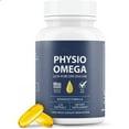 Physio Omega – Omega 3 Supplement with DPA, EPA & DHA – Burpless Fish ...