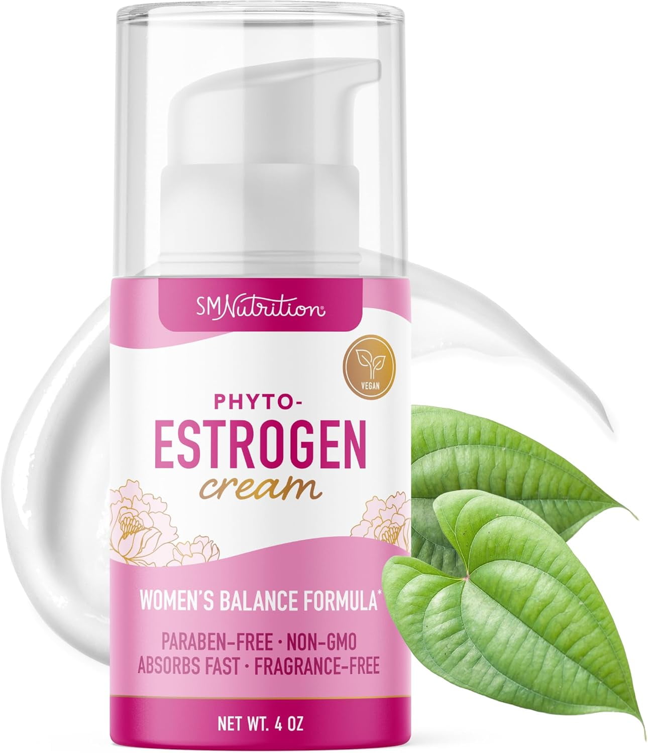 Phyto Estrogen Cream for Women with Wild Yam | Plant Based Hot Flash ...