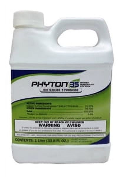 Phyton 35 Bactericide Fungicide - 1 Liter - Walmart.com