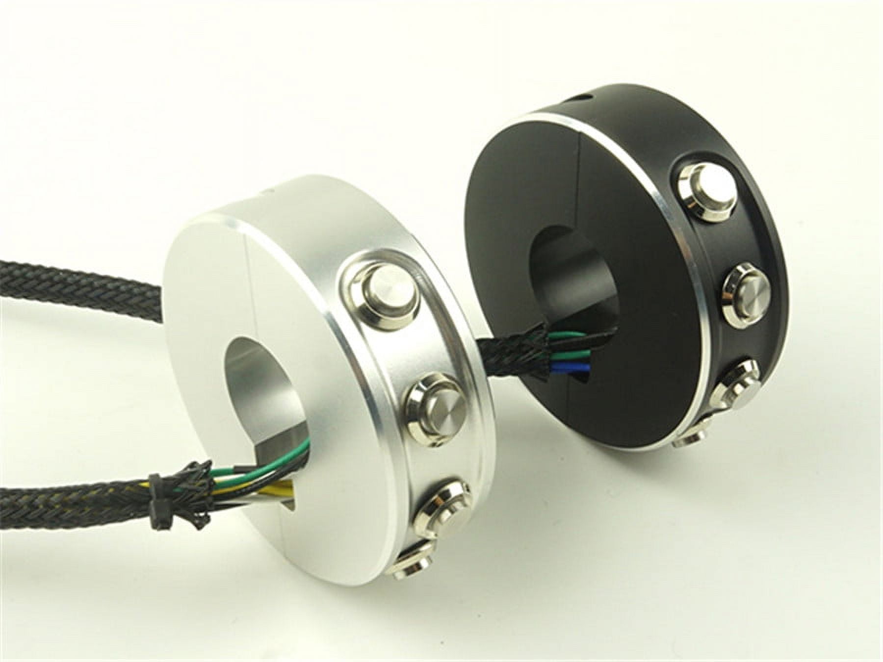 Phyun 1 Inch Universal Vintage Motorcycle Handlebar Switches Aluminum ...