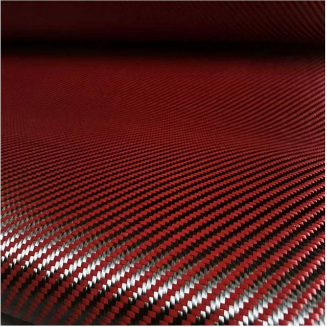 Phyun 100% Real Carbon Fiber Fabric Cloth 12"× 60" 3k 220gsm 2x2 Twill ...
