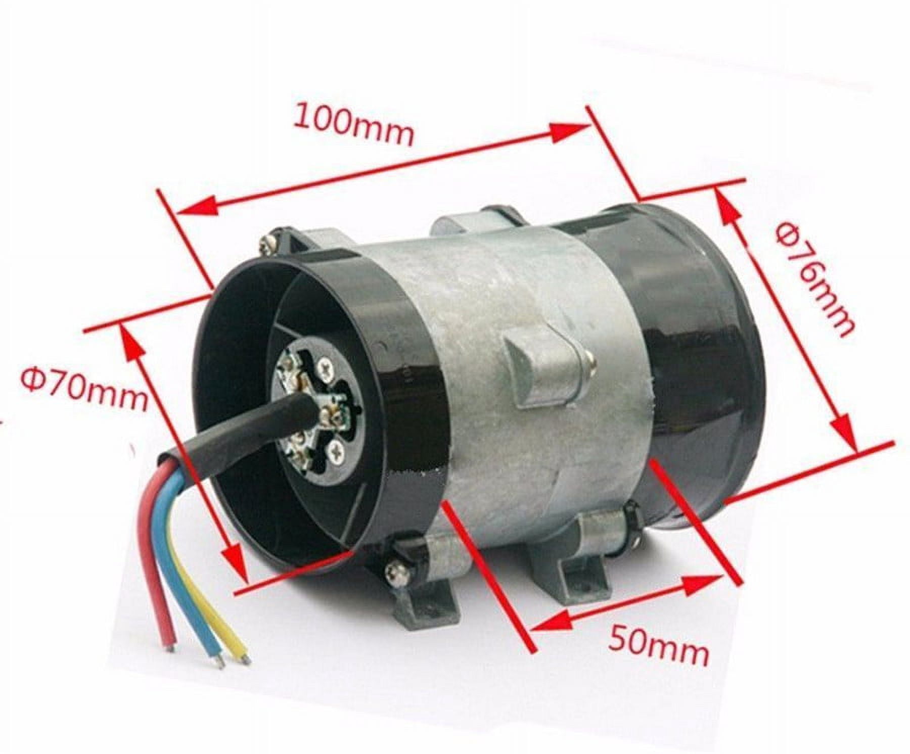 Phyun 12V Car Electric Turbo Supercharger Kit Air Intake HP Boost Fan w ...