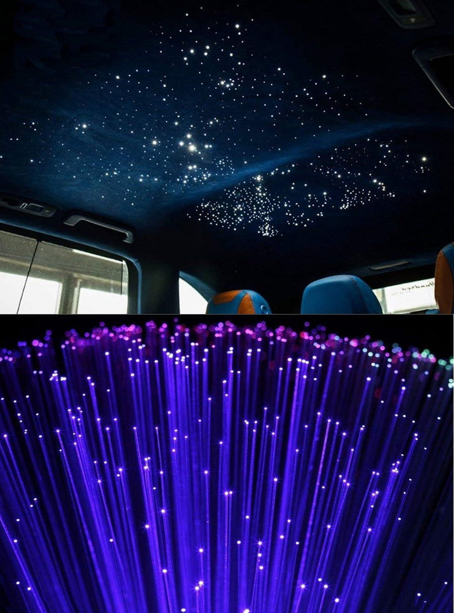 Phyun 12V Multi Color Rgb Fiber Optic Star Light Kit For Car Limo ...