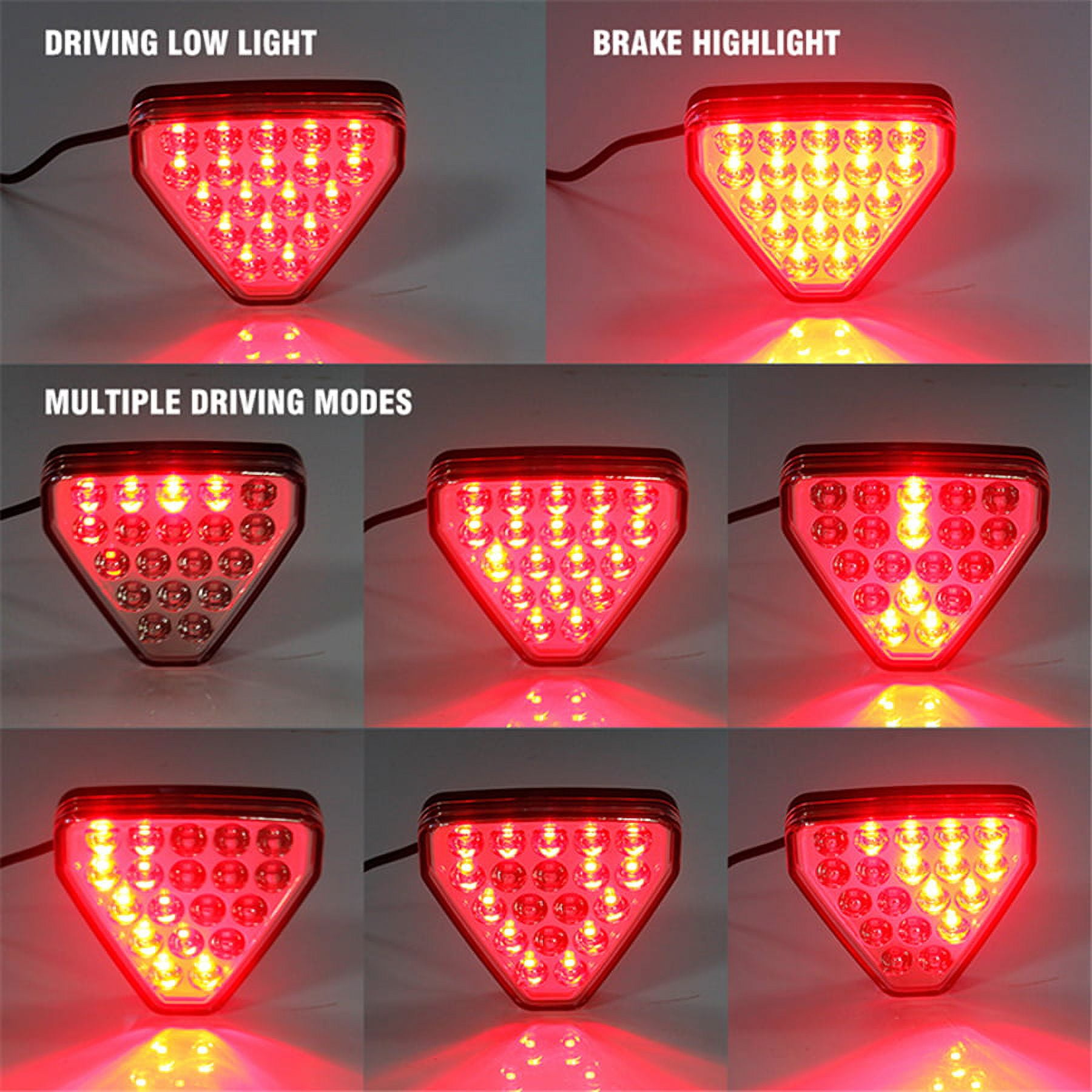 Phyun 19Led F1 Style Brake Lights Car Triangle Rear Third Brake Lights ...