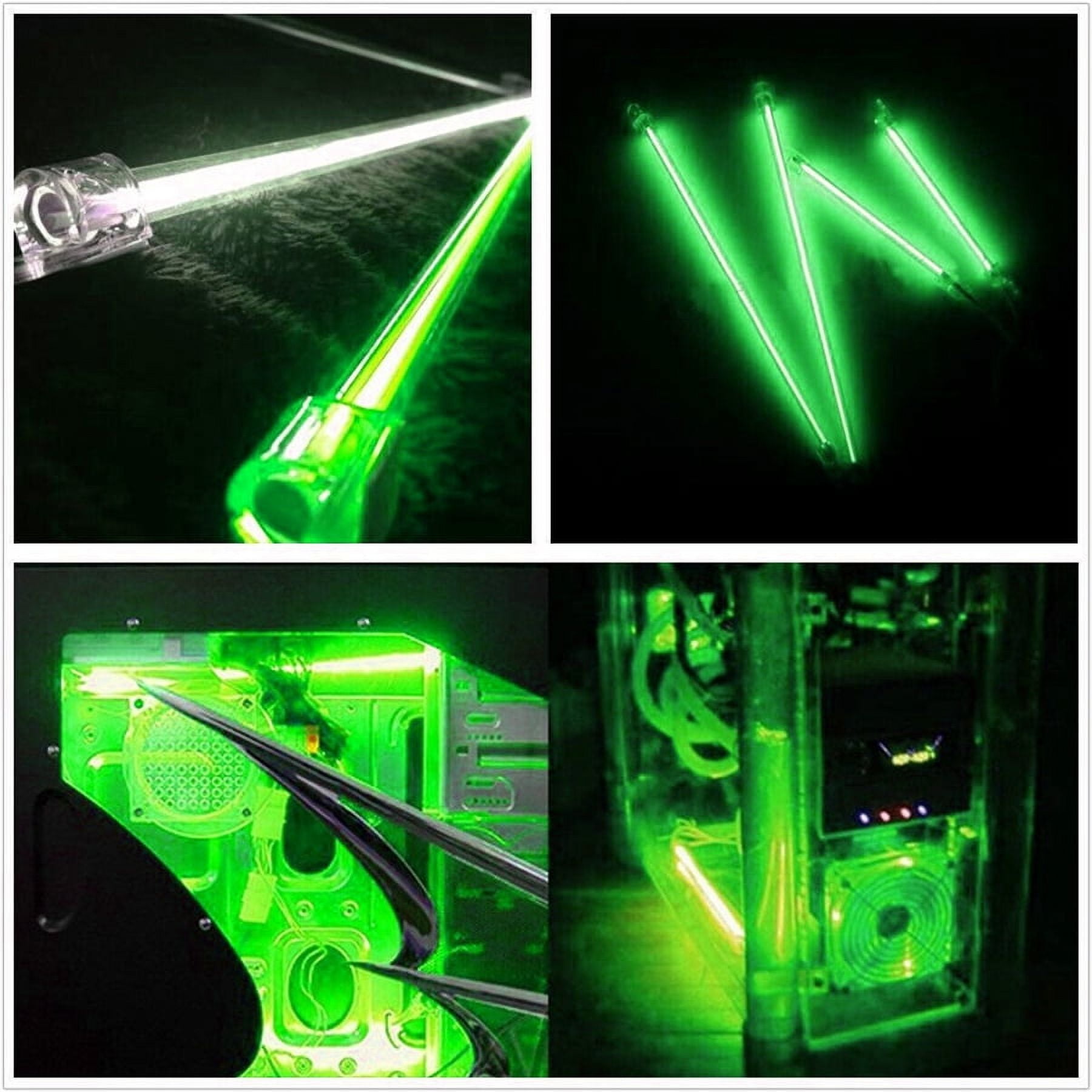 Phyun 2 Pca Car Green Undercar Underbody Neon Lights Ccfl Cold Cathode ...