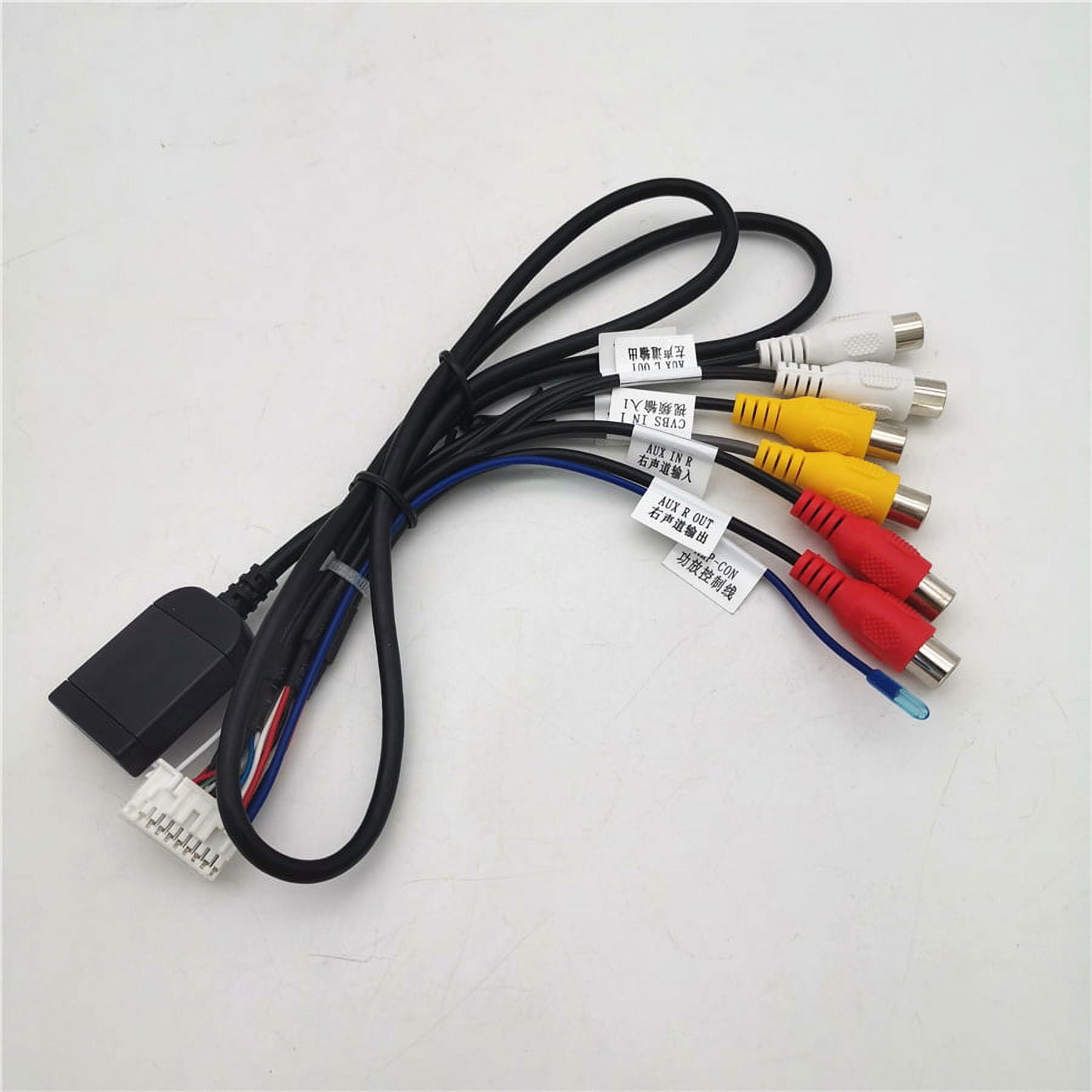 Phyun 20-pin Extended Interface RCA AUX-IN/OUT Cable With 4G SIM card ...