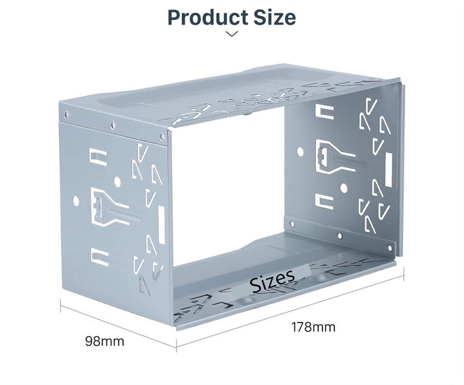 Phyun 2Din Car In-dash Radio Frame Panel Rack Mount for DVD Stereo ...