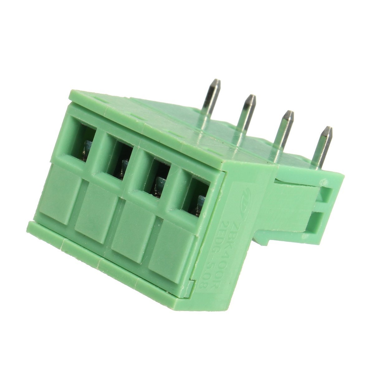 Phyun 4Pole 4Pin 5.08mm Plug-in Screw Terminal Block Connector Kit ...