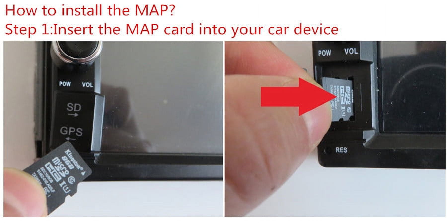 Phyun 8Gb Map Sd Card For Android System Dvd Player Car Gps Australia ...