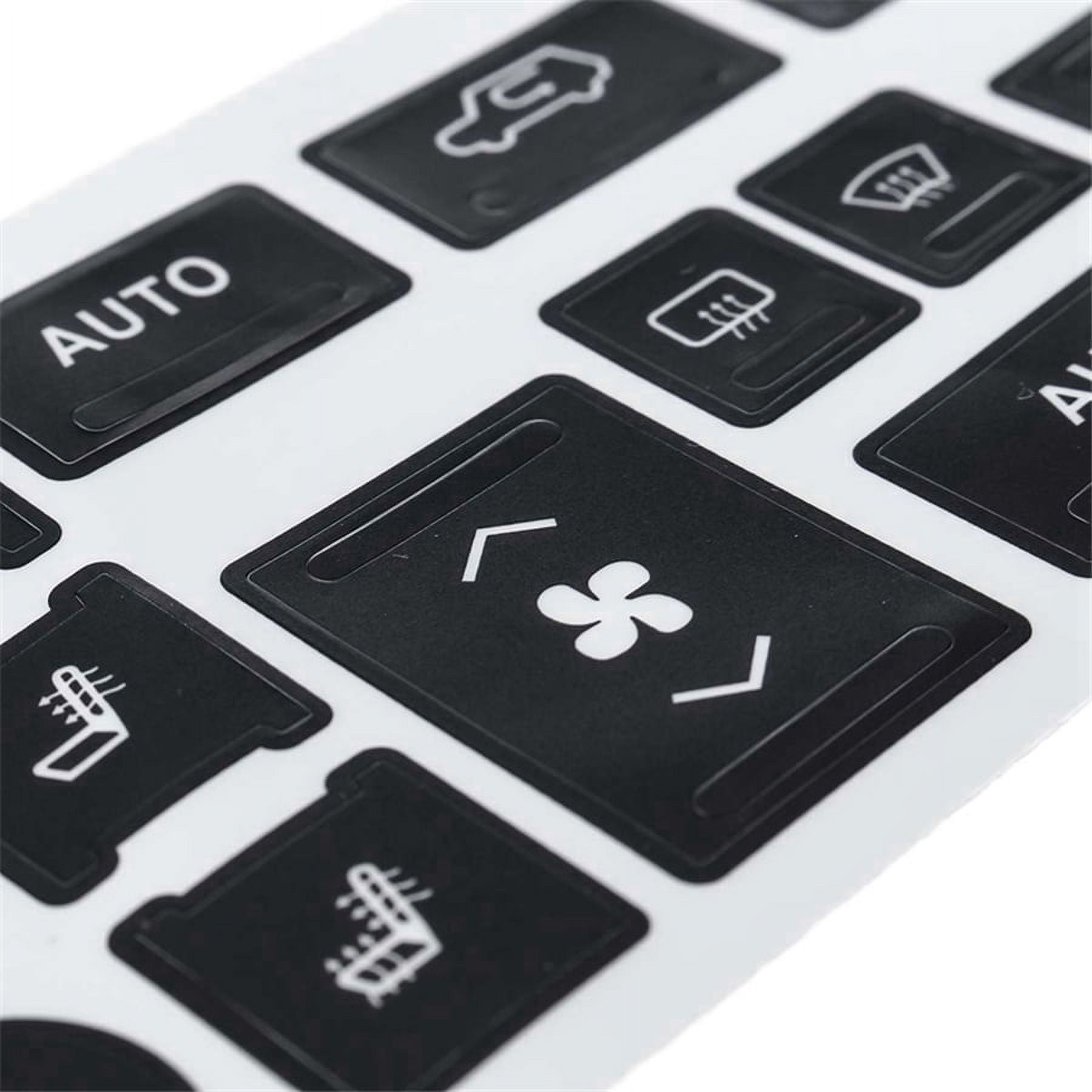 Phyun AC Climate Control Button Repair Decal Kit Sticker For 2007-14 ...