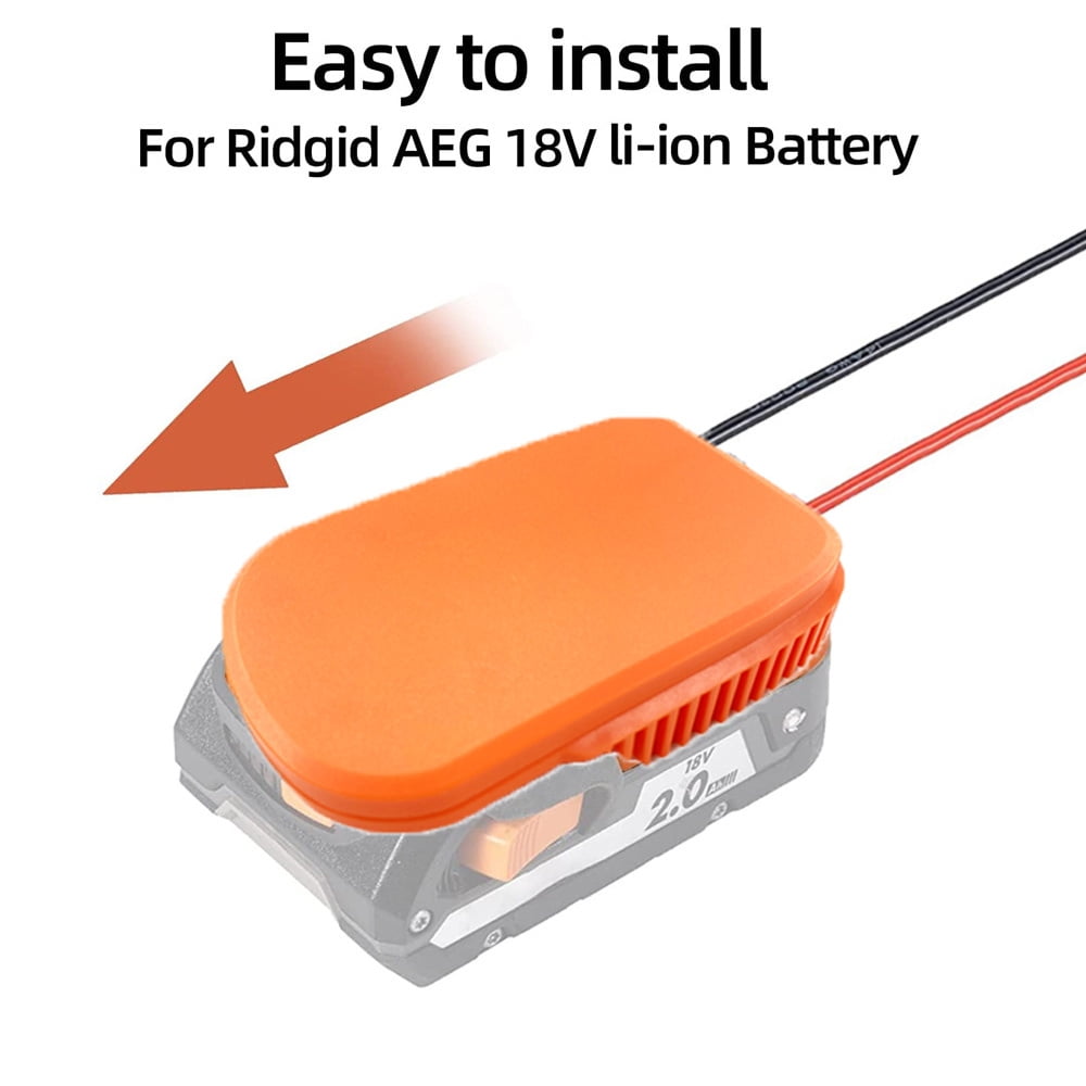 Phyun Battery Power Adapter For Ridgid Aeg 18V Lithium-Ion Battery ...
