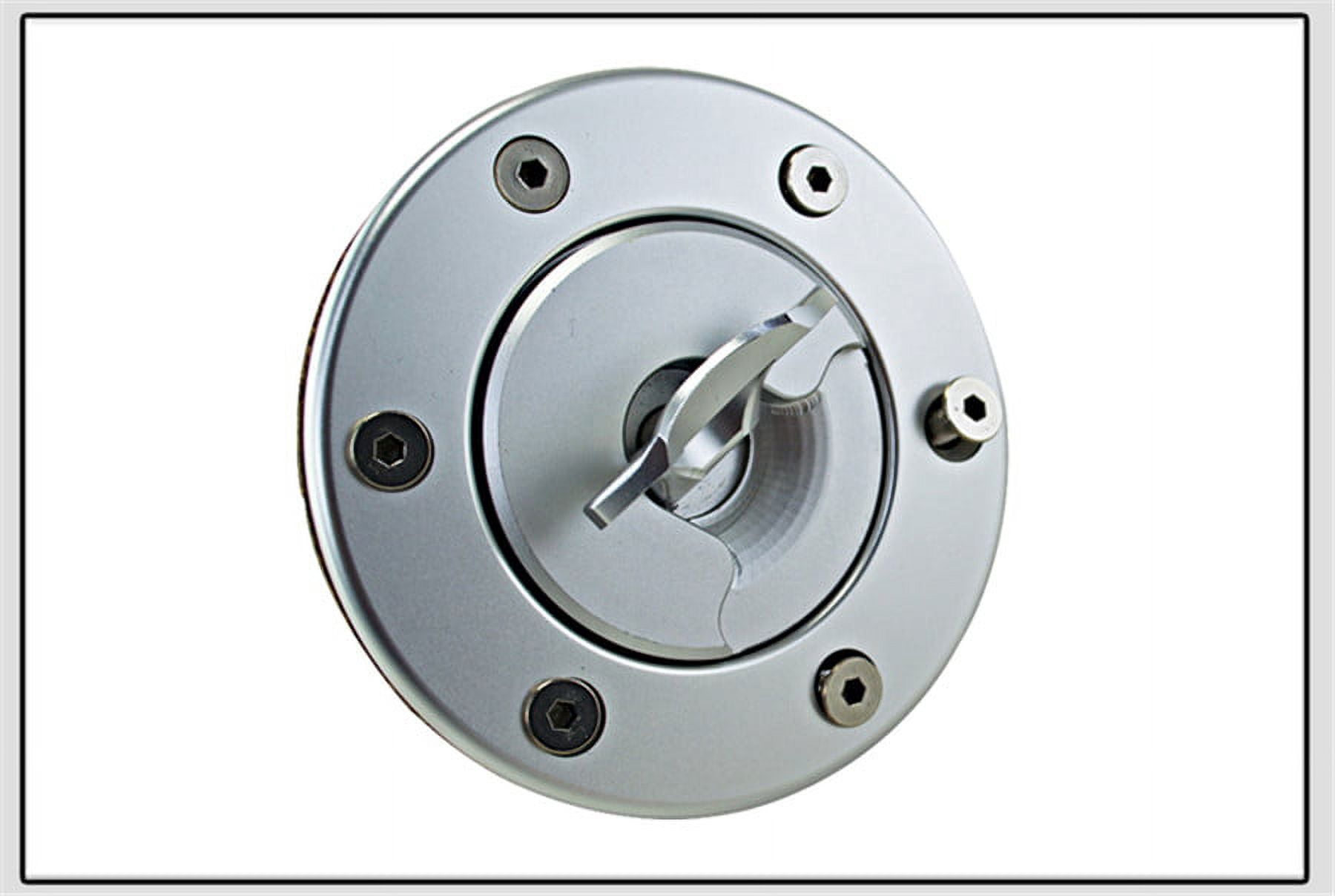 Phyun Billet Aluminum Aircraft Style Fuel Cell Gas Cap With 6 Hole ...