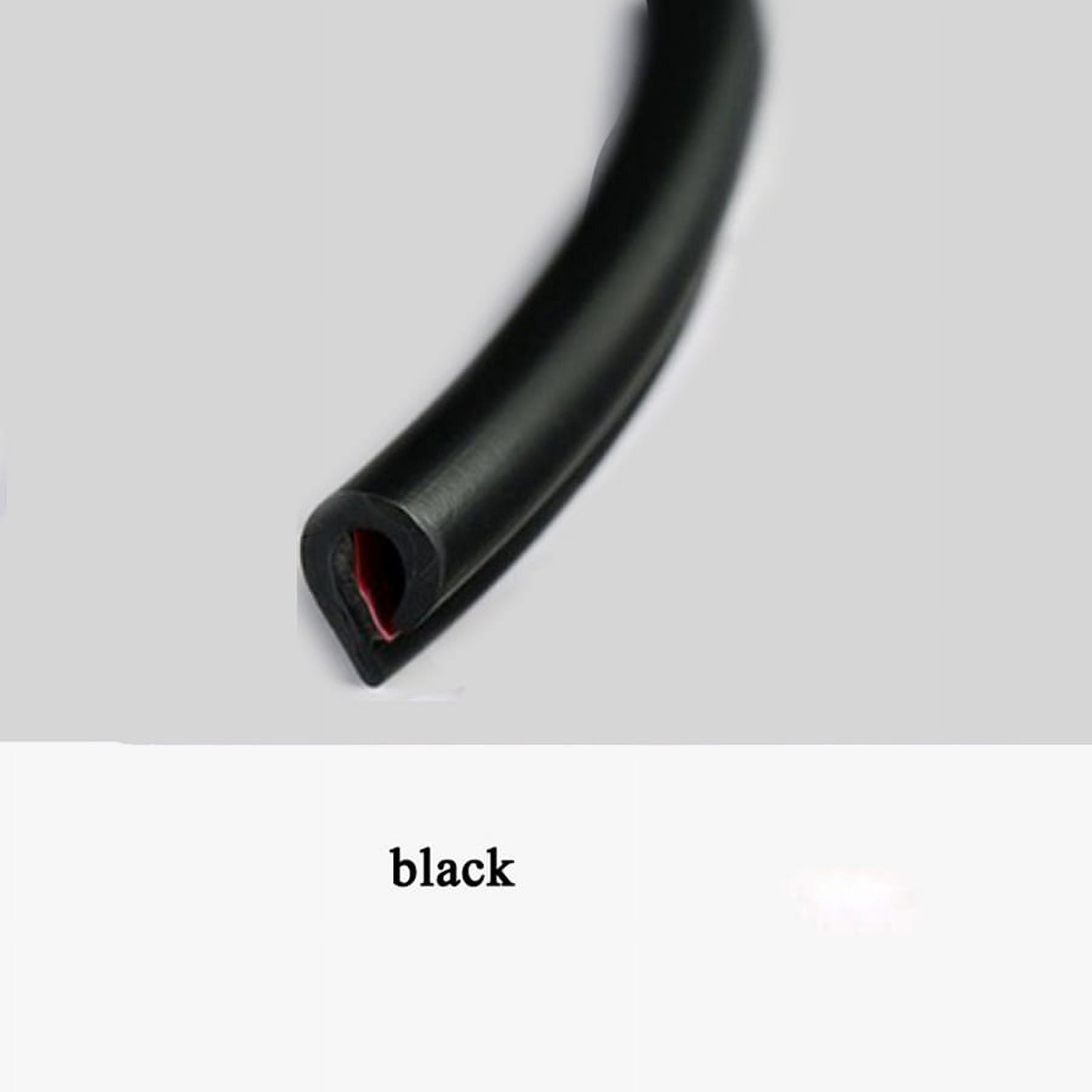 Phyun Black 16ft U Shape Rubber Seal Car Door Edge Guard Molding Trim ...