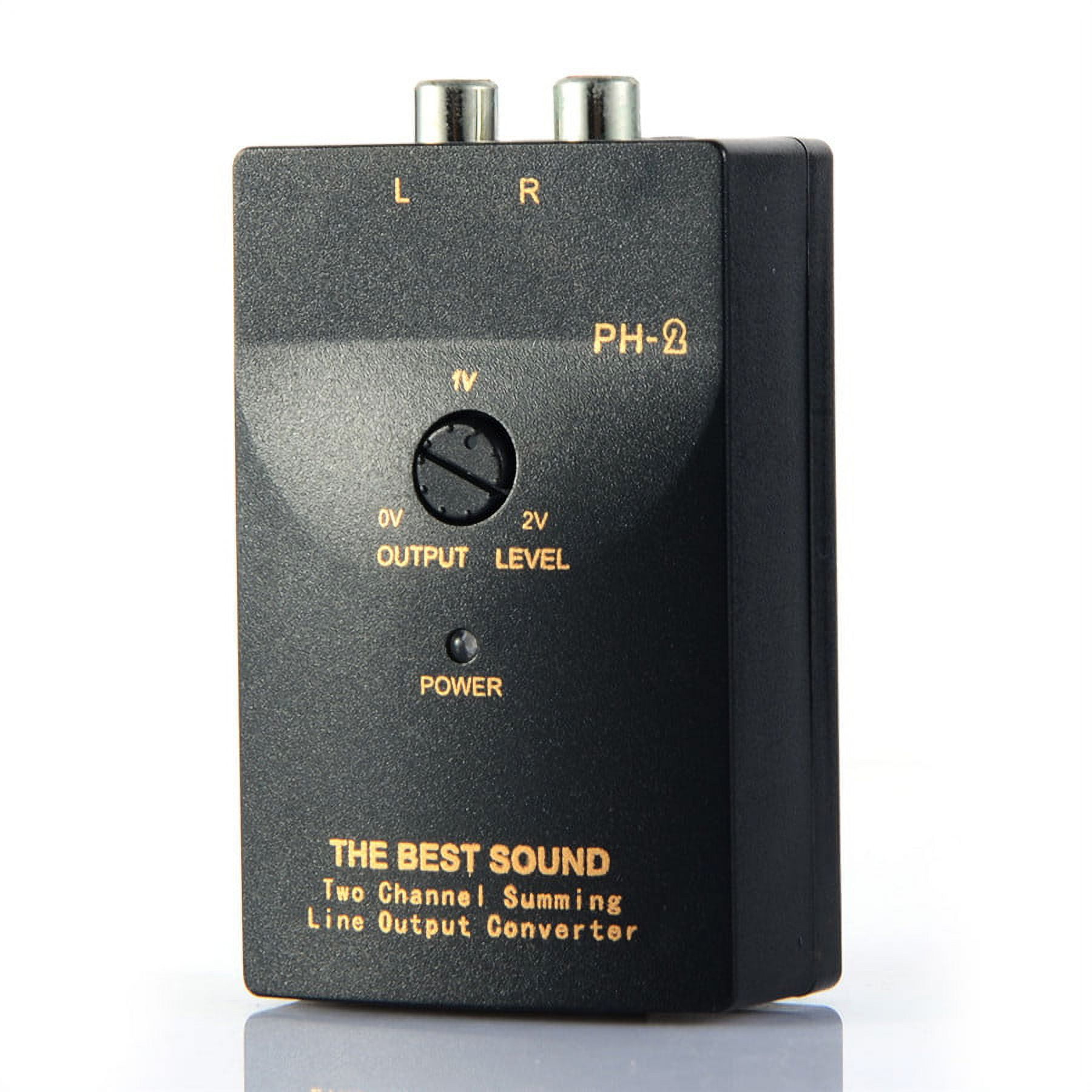 Phyun Car Audio RCA Speaker High To Low Level Line Output Converter ...