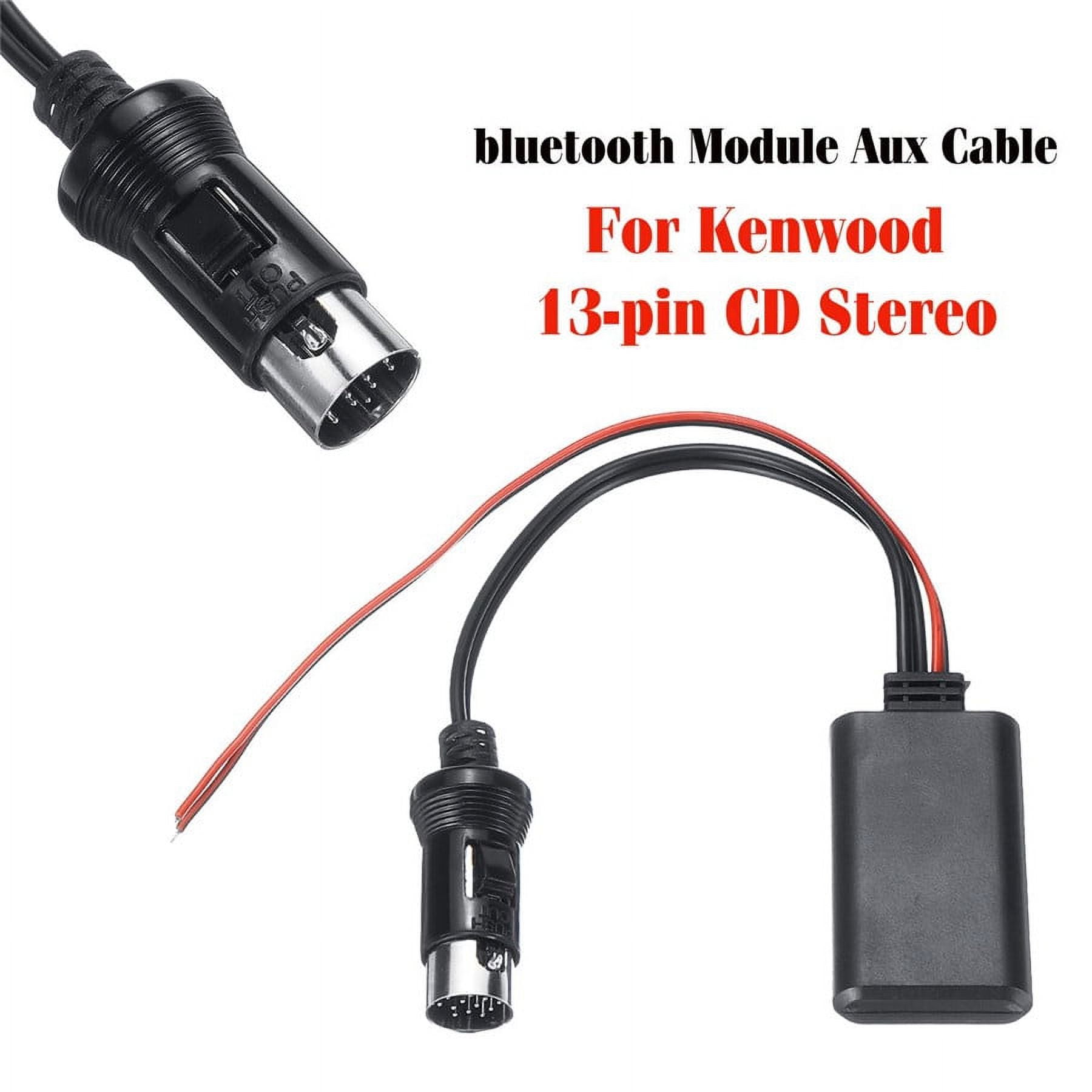 Phyun Car Bluetooth Module Audio Aux Cable Adapter Receiver For Kenwood ...