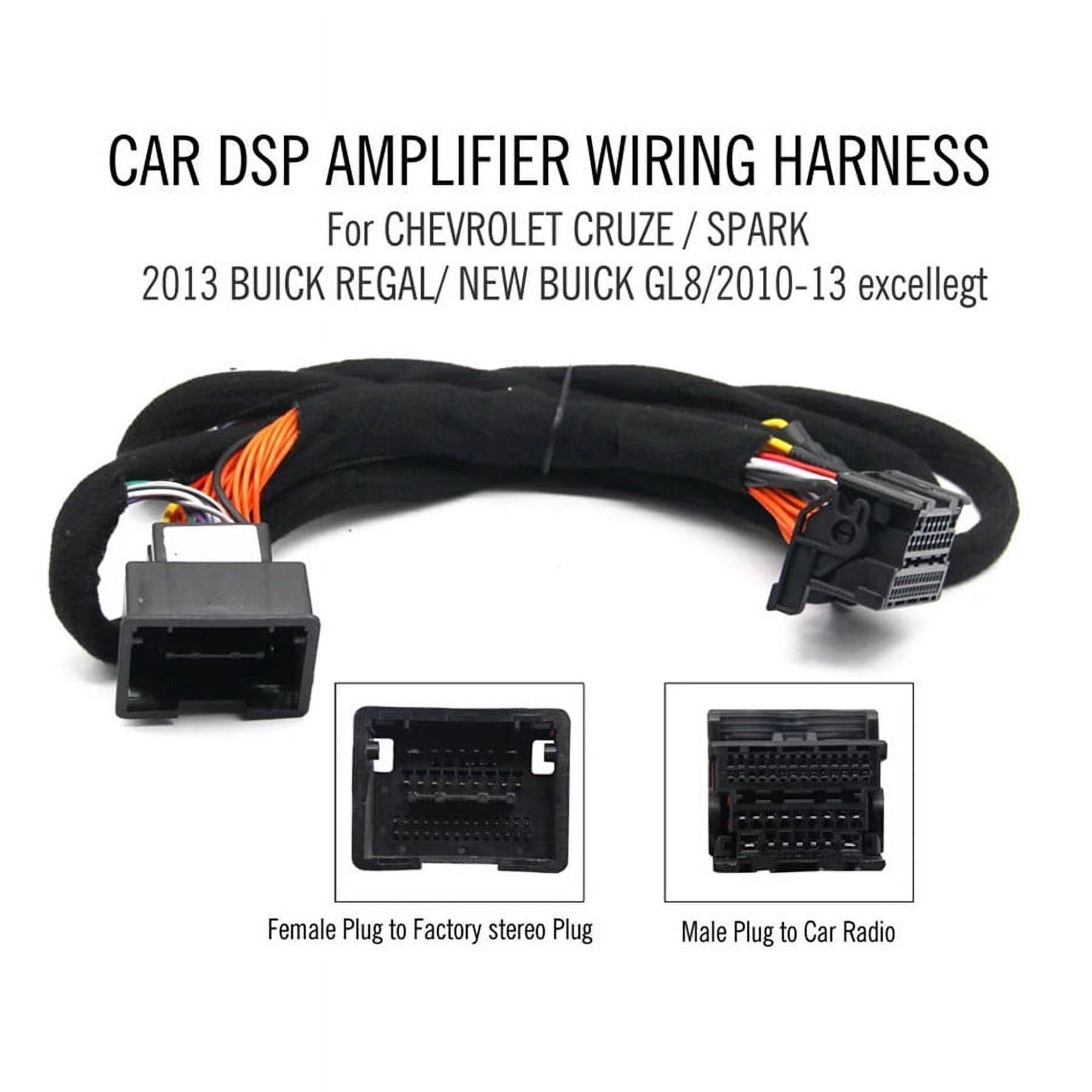 Phyun Car Dsp Amplifier Wiring Harness Cable for Chevrolet Cruze ...