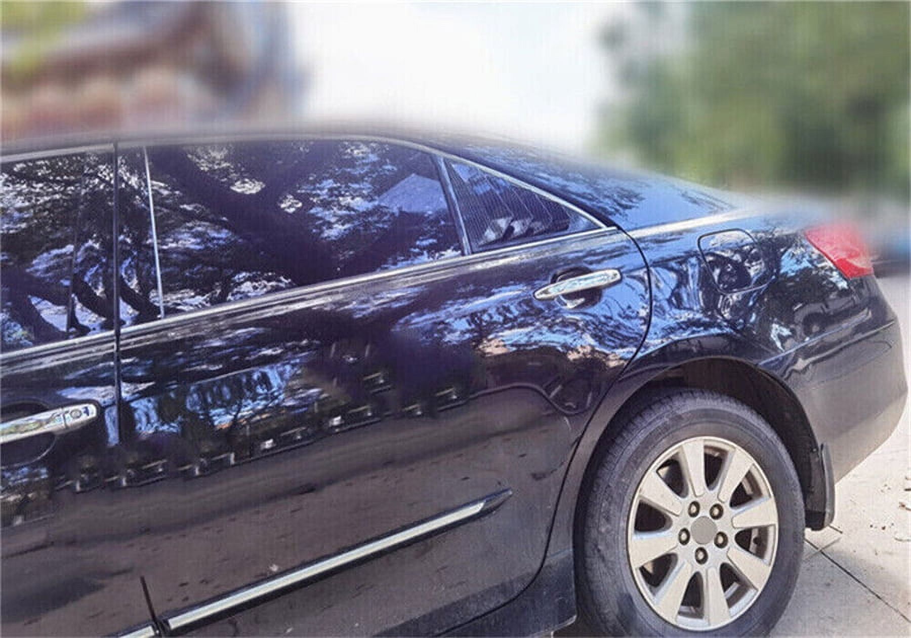 Phyun Carbon Fiber Look Rear Side Window Louver Vent Trim Cover For ...