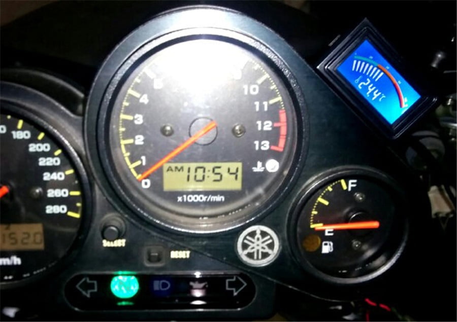 Phyun DC 4-25V Thermometer Temperature Digit Display Meter For Computer ...