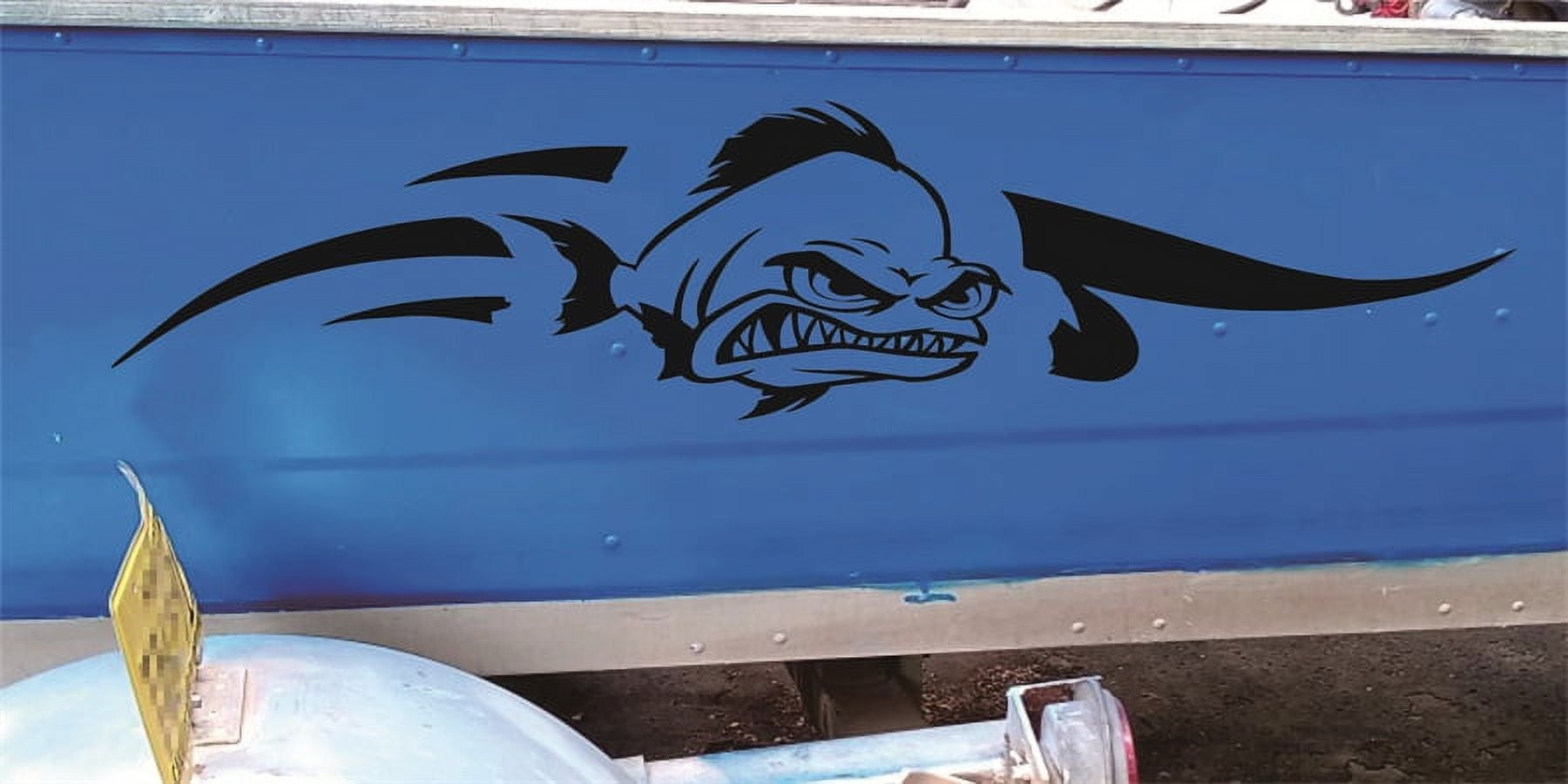 Phyun Fish Boat Stickers Decal Vinyl Art Pattern Cruise Body Stickers ...