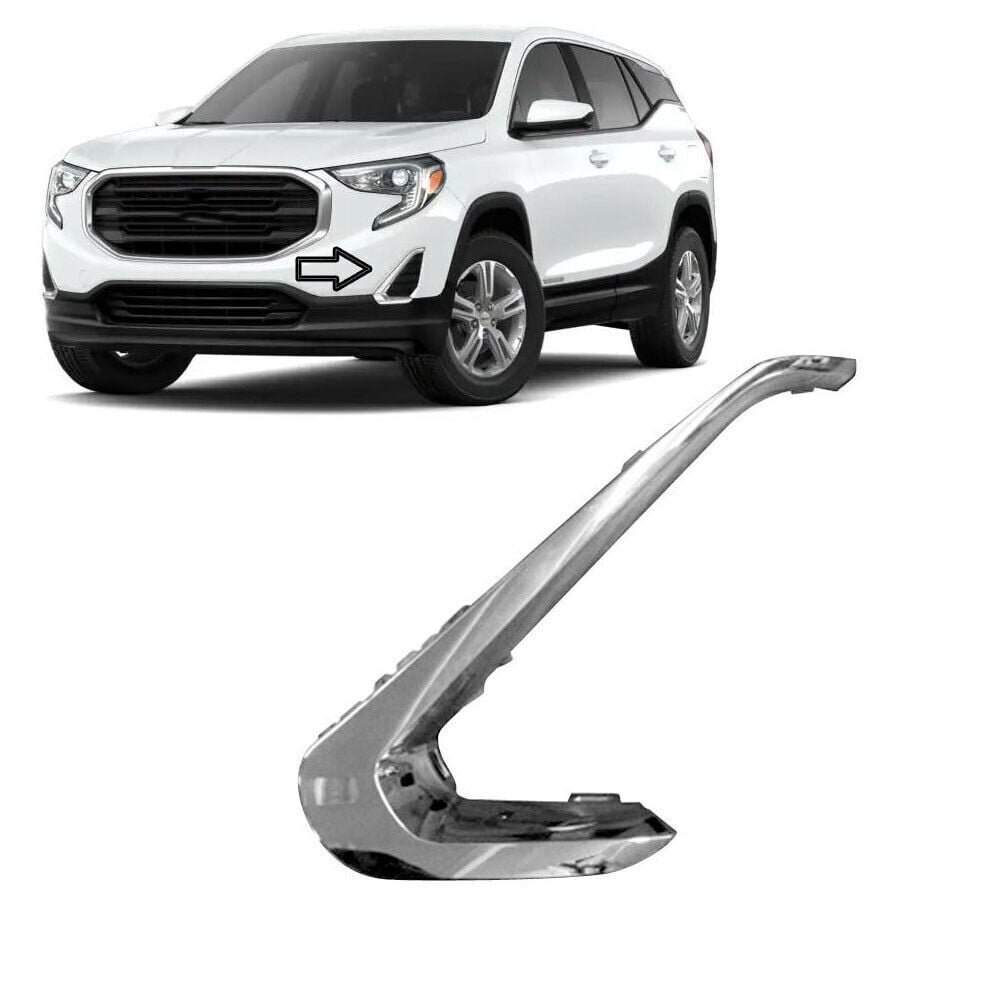 Phyun For 2018-2021 Gmc Terrain Chrome Drivers Side Fog Light Bezel ...