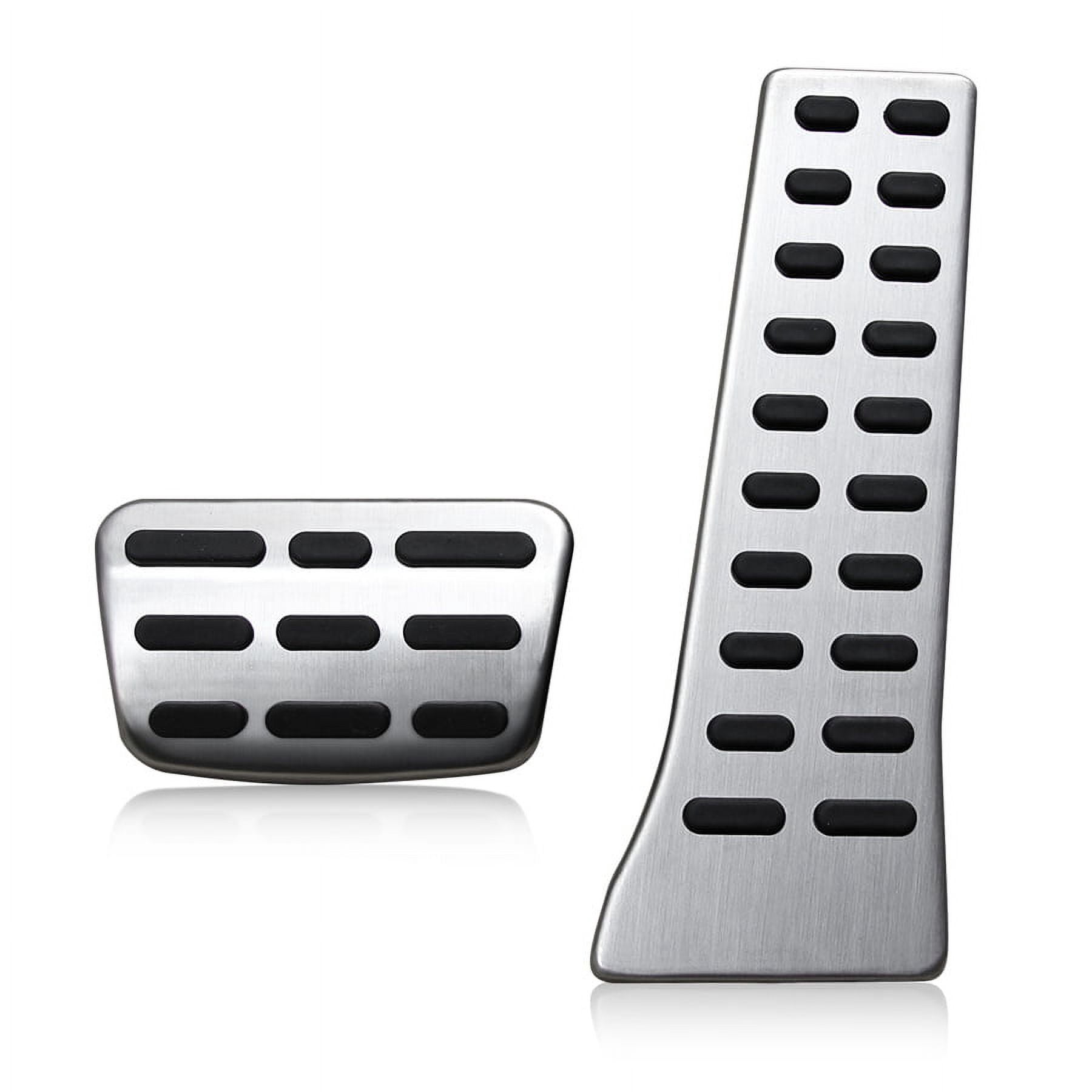 Phyun Lhd No Drill Steel Brake Gas Pedal Pad Plate Cover Cap for ...