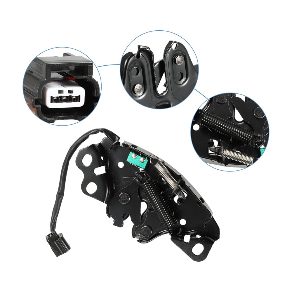 Phyun New Black Front Hood Latch Lock Assy 656016Ca0A Fit For Nissan ...