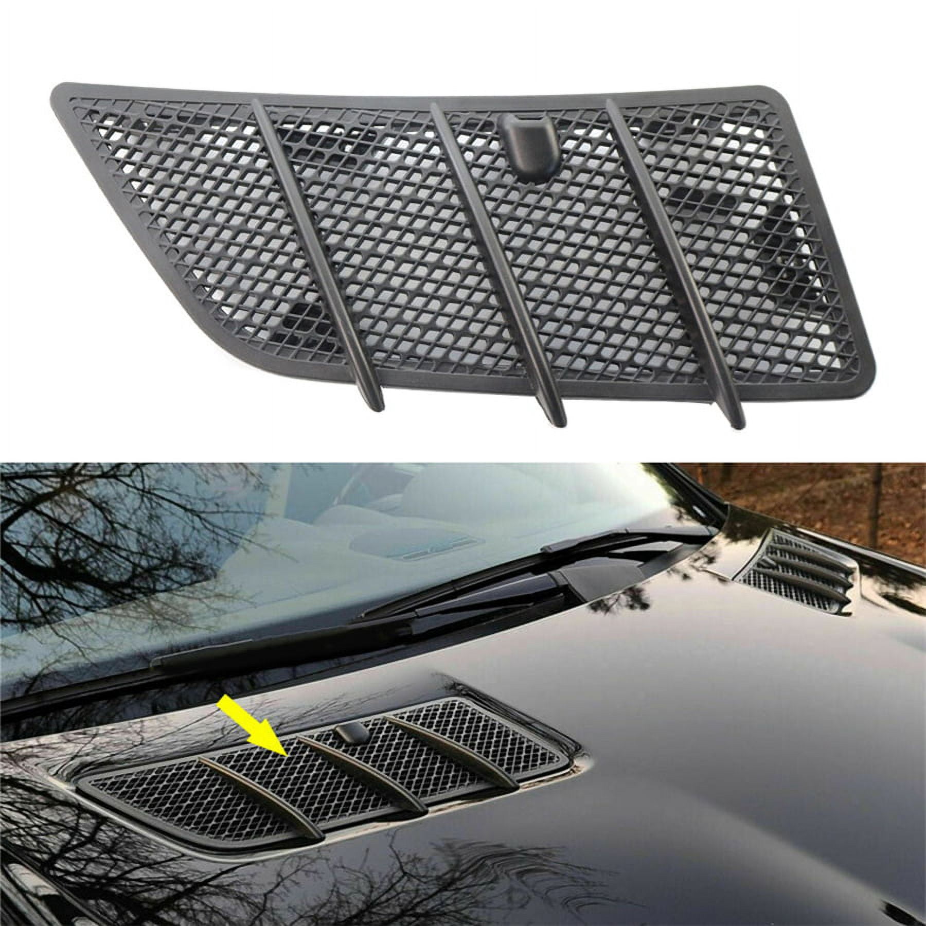 Phyun Right Passenger Side Hood Air Vent Grille Cover Fit For Mercedes ...
