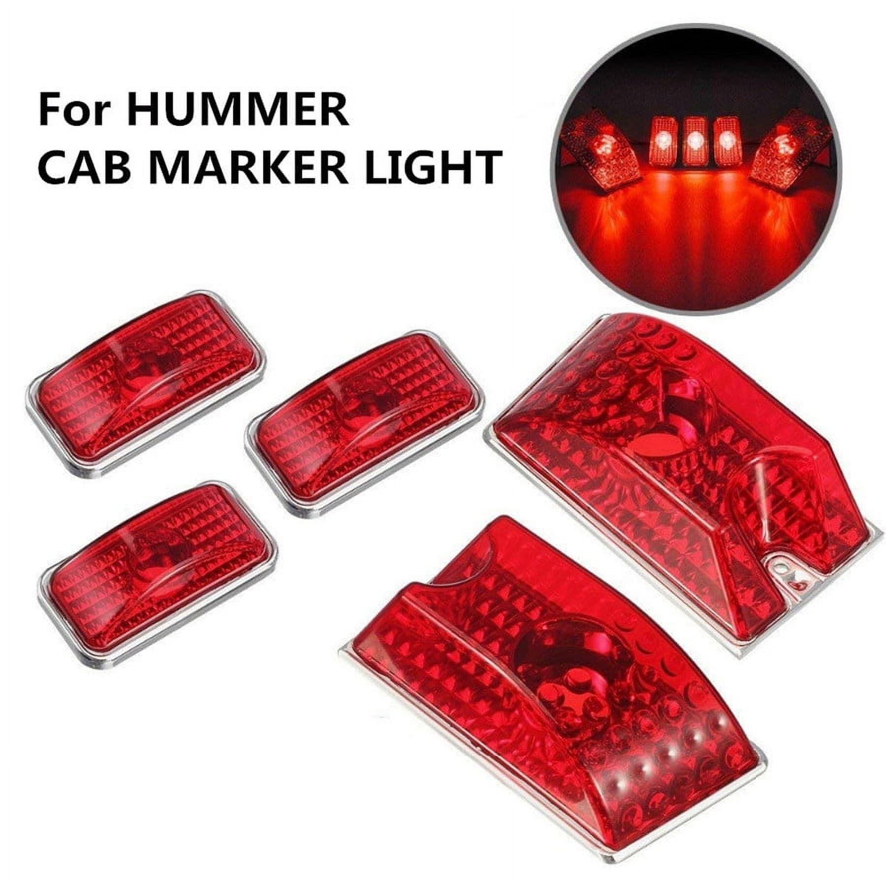 Phyun Roof Warning Lights Housing Lens Dome Lights Cover For Hummer H2 ...