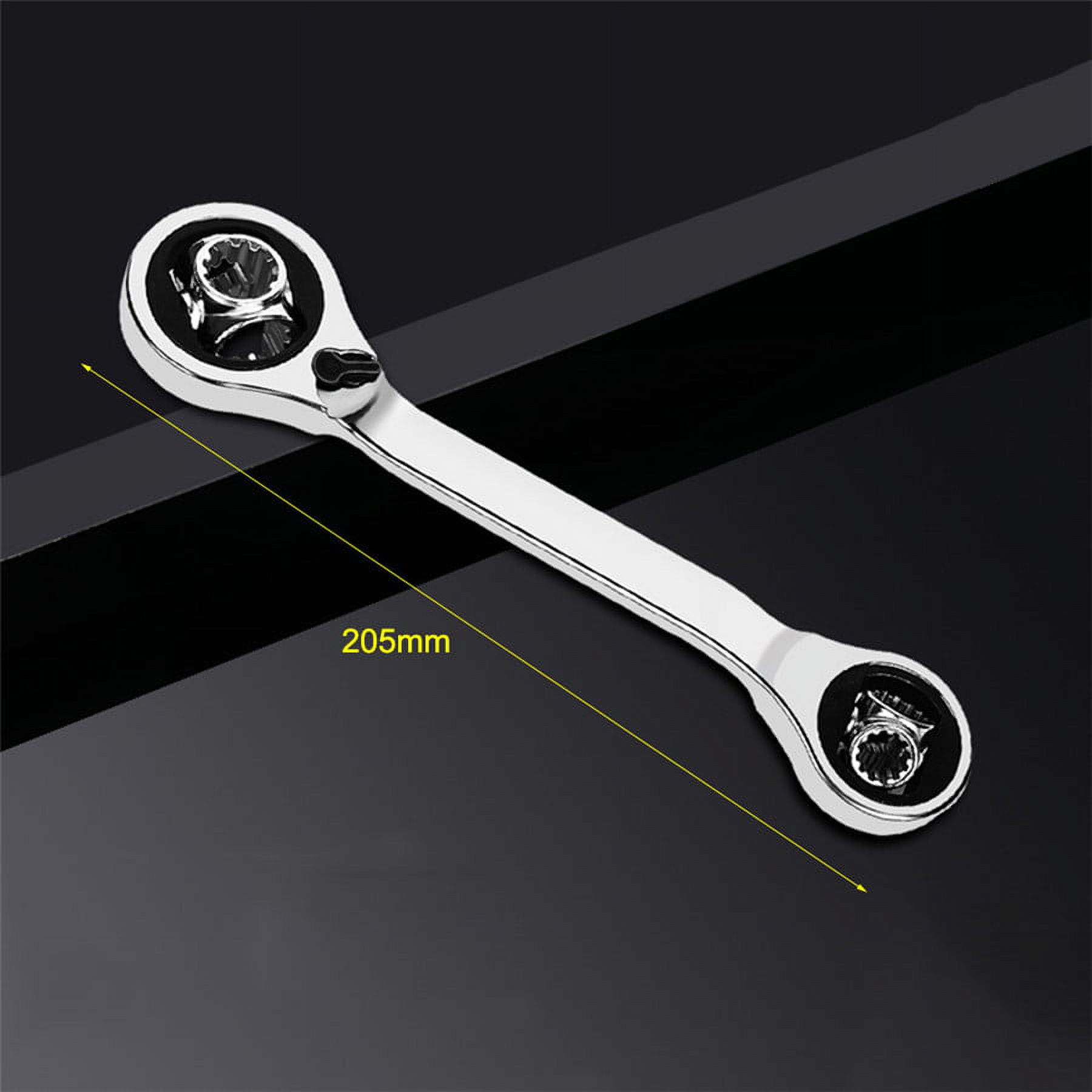 Phyun Universal 8 In 1 Ratchet Handle Wrench 8 Ratchet Sockets ...