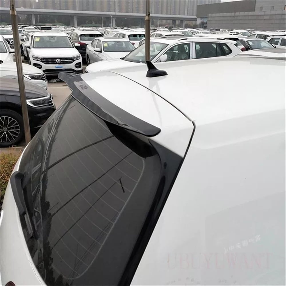 Phyun Universal Rear Roof Top Lip Spoiler Wing Glossy Black Abs ...