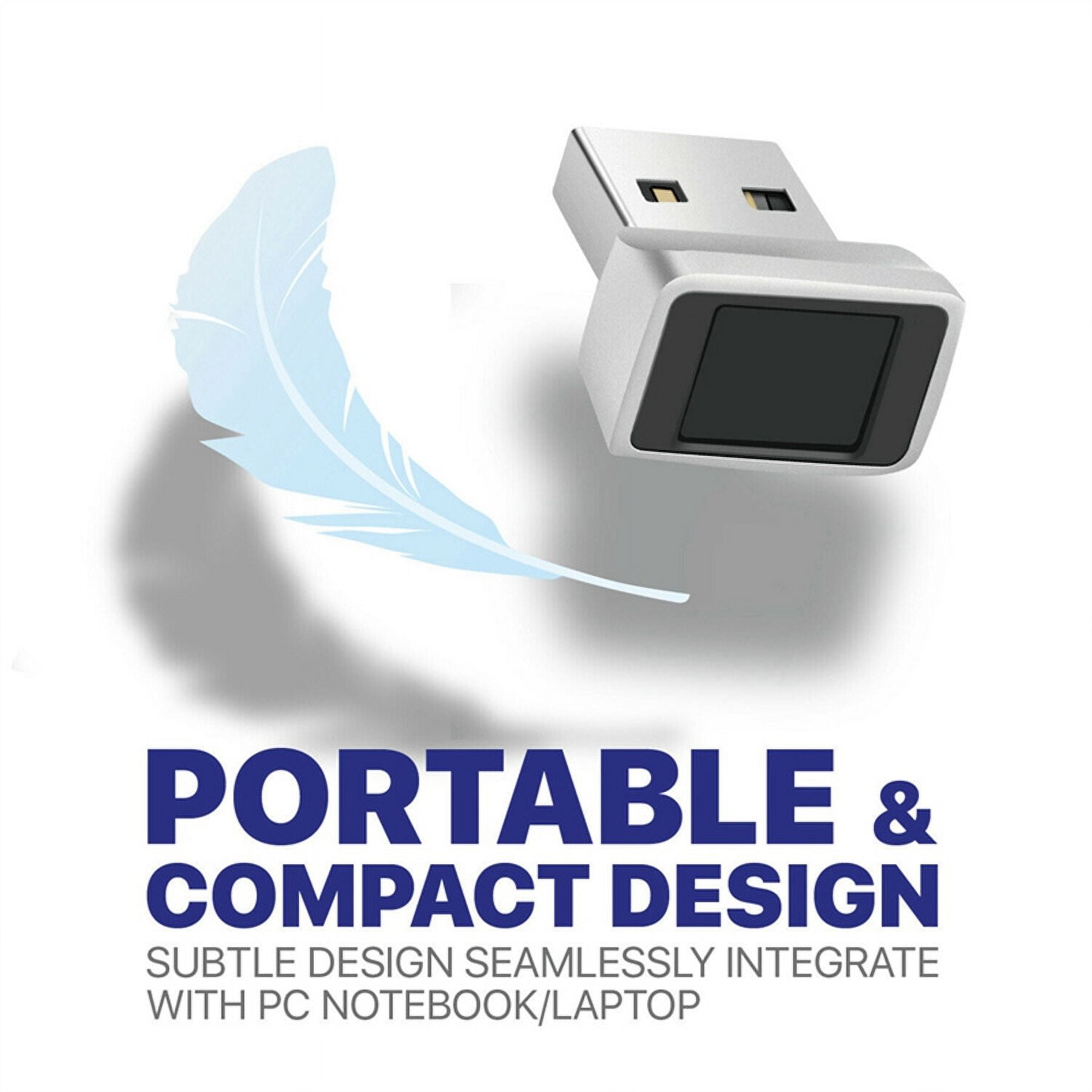 Phyun Usb Fingerprint Reader For Windows 10 Hello, Biometric Scanner ...