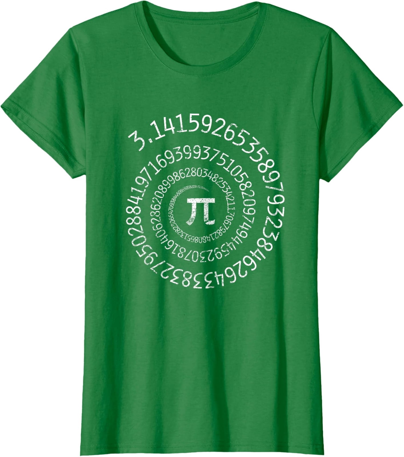 Pi 3.14 Day Spiral Pi Math Design Math School Present Ladies' Crewneck ...