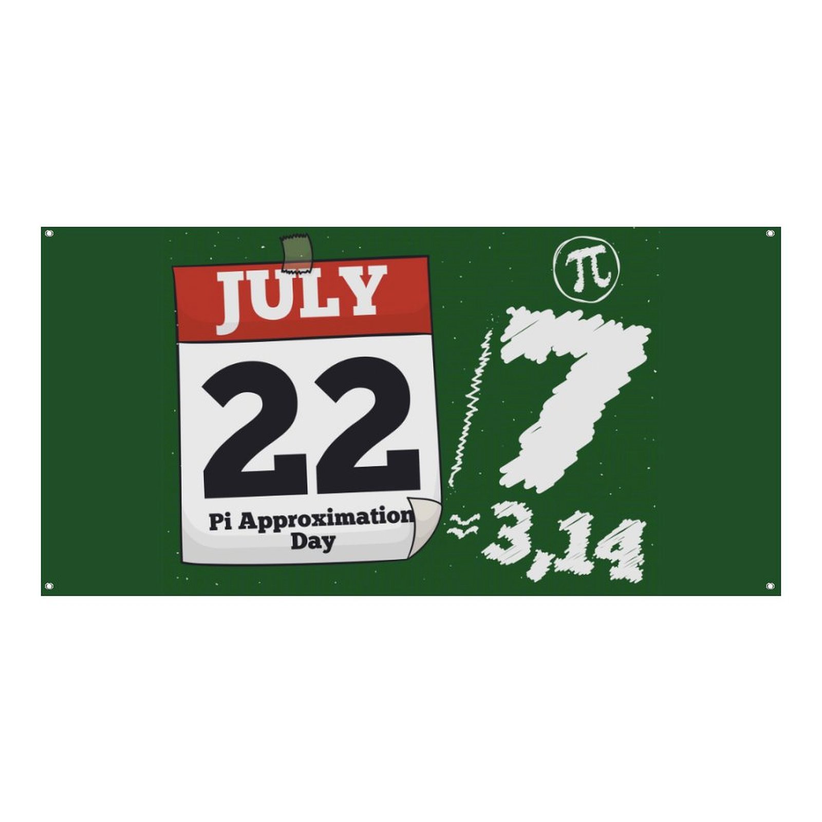 Pi Approximation Day Funny Math Banners Flag Hanging Backdrop Sign Wall ...