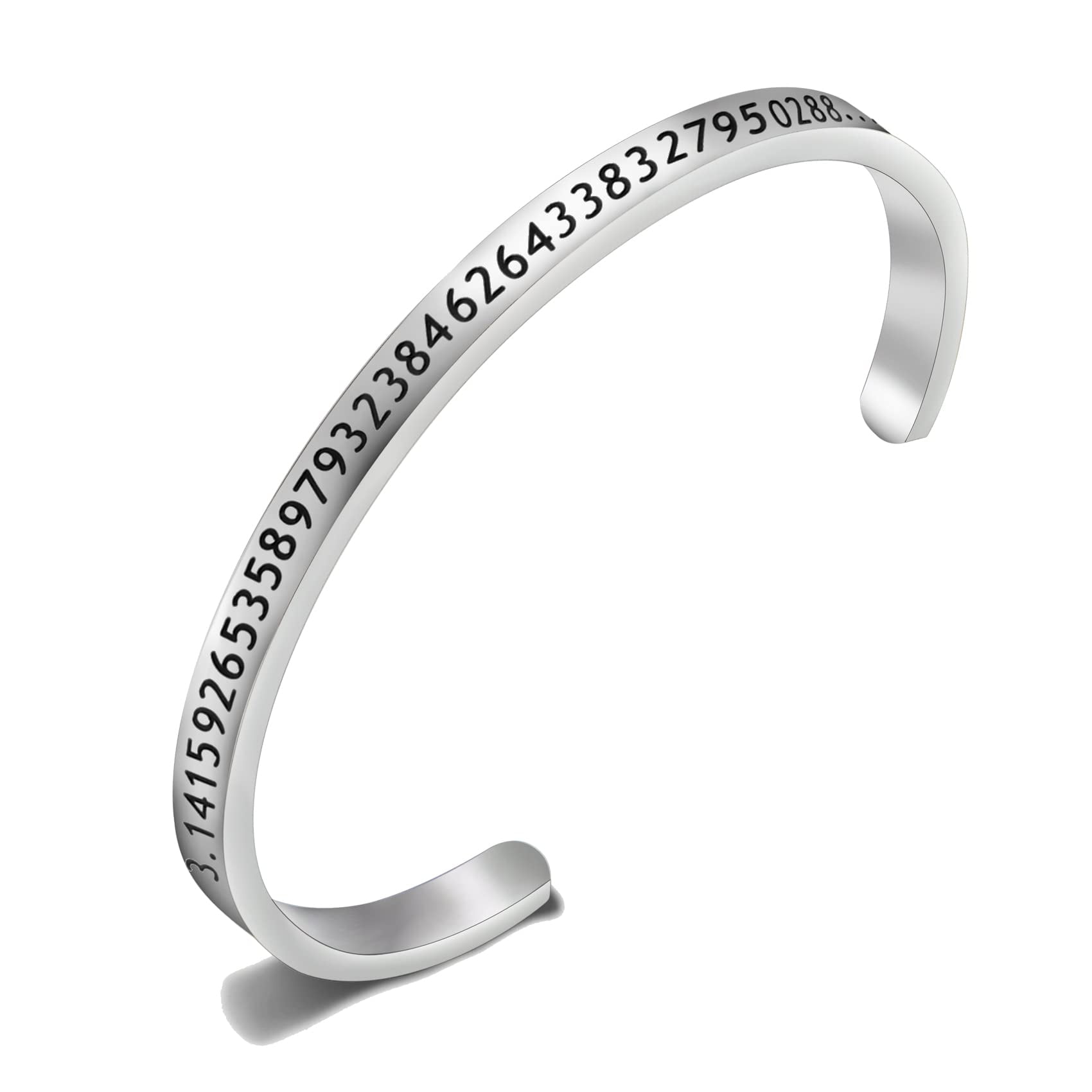 Pi Bracelet 3.14 Math Geek Jewelry Pi Symbol Science Math Teacher Gift ...