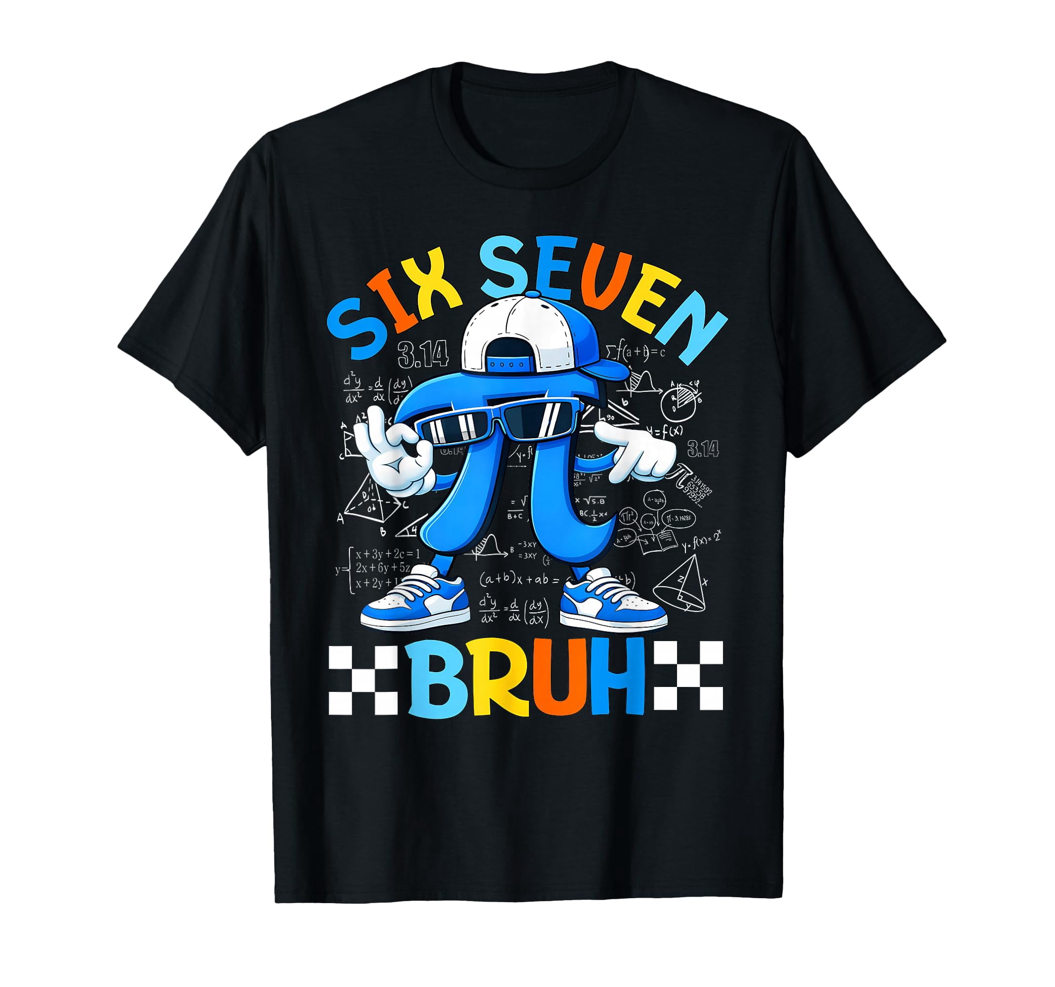 Pi Day Pi Symbol 67 Six Seven Meme Math Teacher Youth T-Shirt - Walmart.com