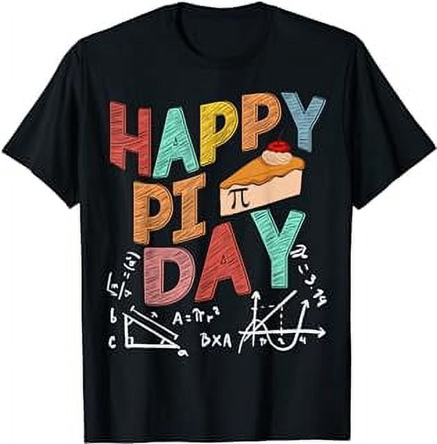 Pi Day Pie Day Pi Symbol For Math Lovers Boys Kids Girls T-Shirt ...