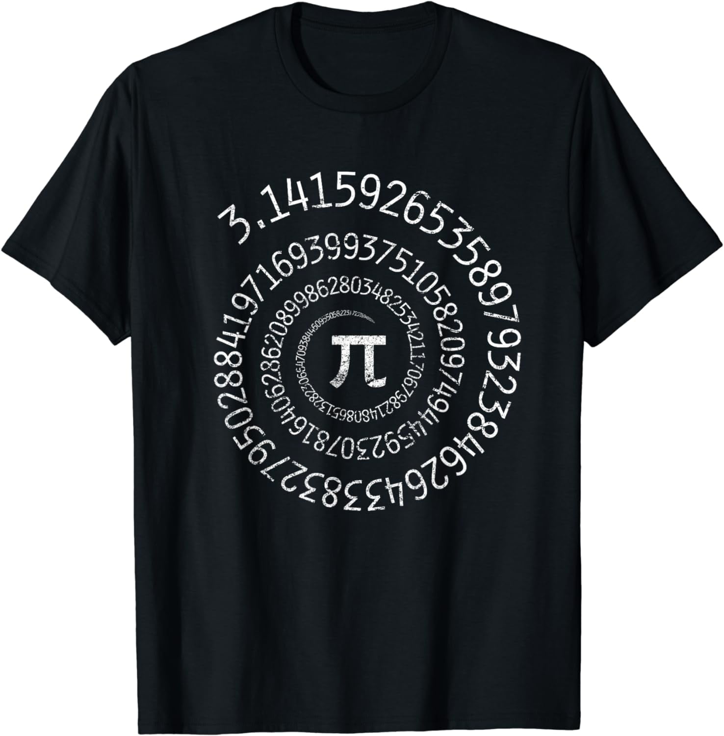 Pi Day Shirt Spiral Pi Math design for Pi Day 3.14 T-Shirt - Walmart.com