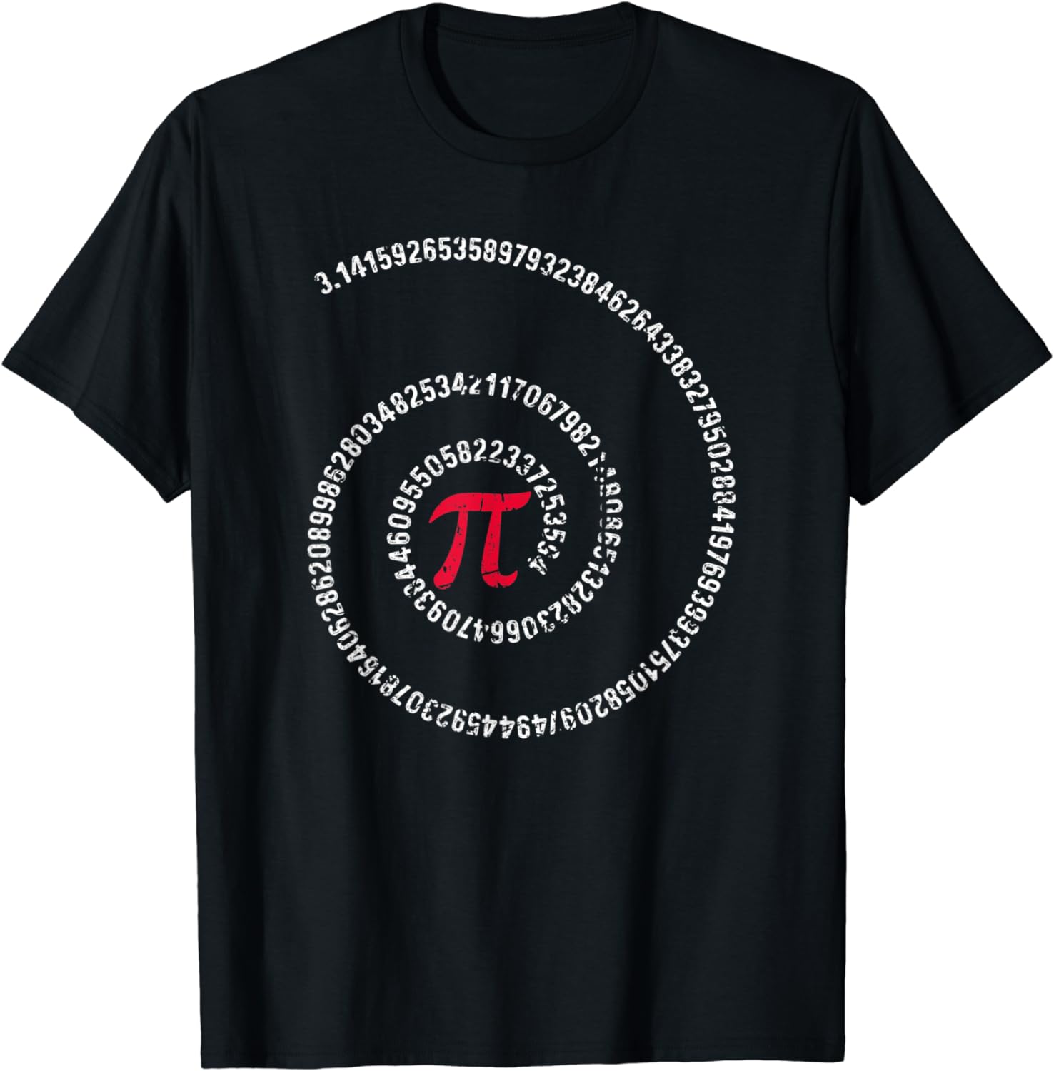 Pi Day Spiral 3.14 March 14th Math Teacher Vintage Pi T-Shirt - Walmart.com